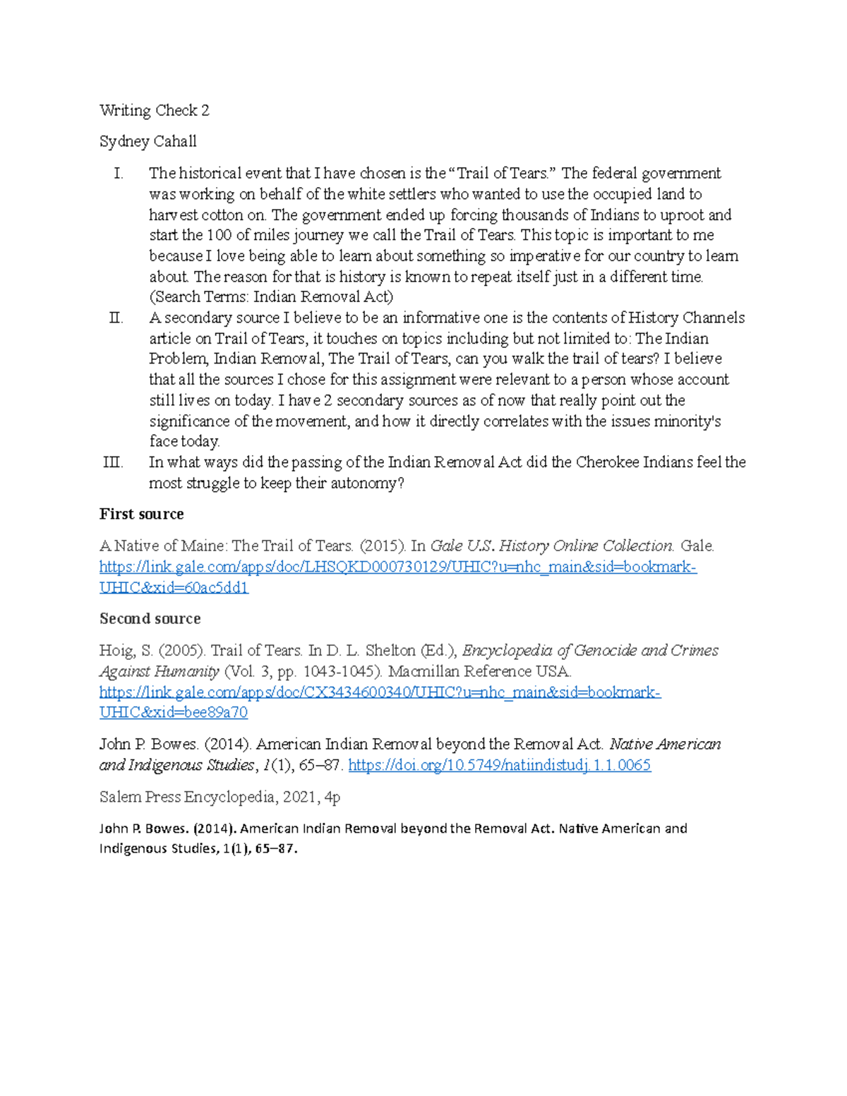 Writing Check 2 - class work description - Writing Check 2 Sydney ...