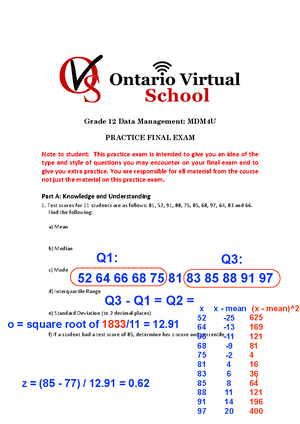 OVS Grade 12 Data Management MDM4U Final V2 - Grade 12 Data Management ...