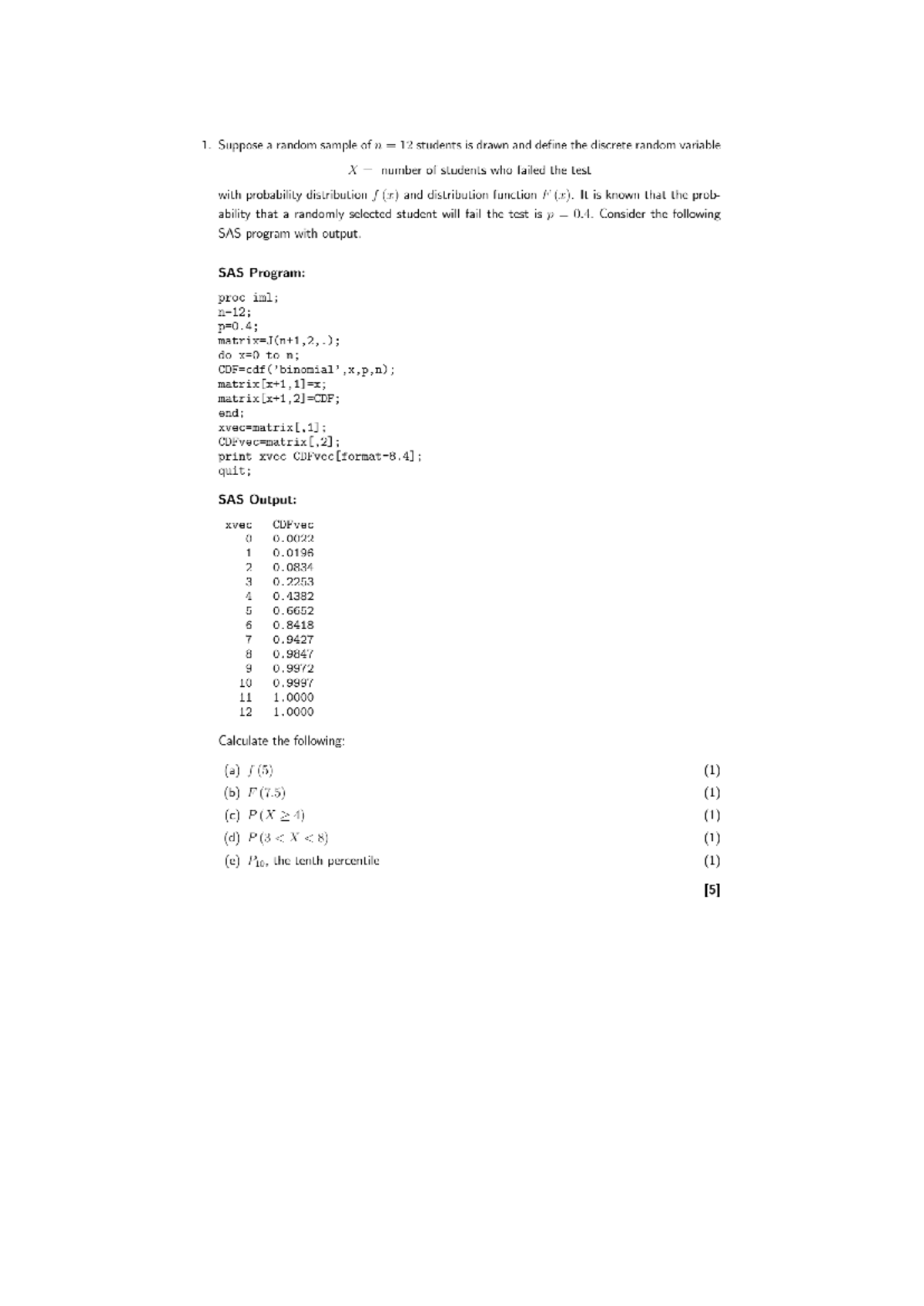 STK st2’s - .......................... - 1. Suppose a random sample of ...