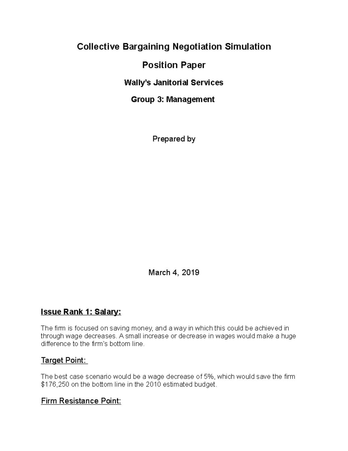 New Microsoft Word Document - Collective Bargaining Negotiation ...