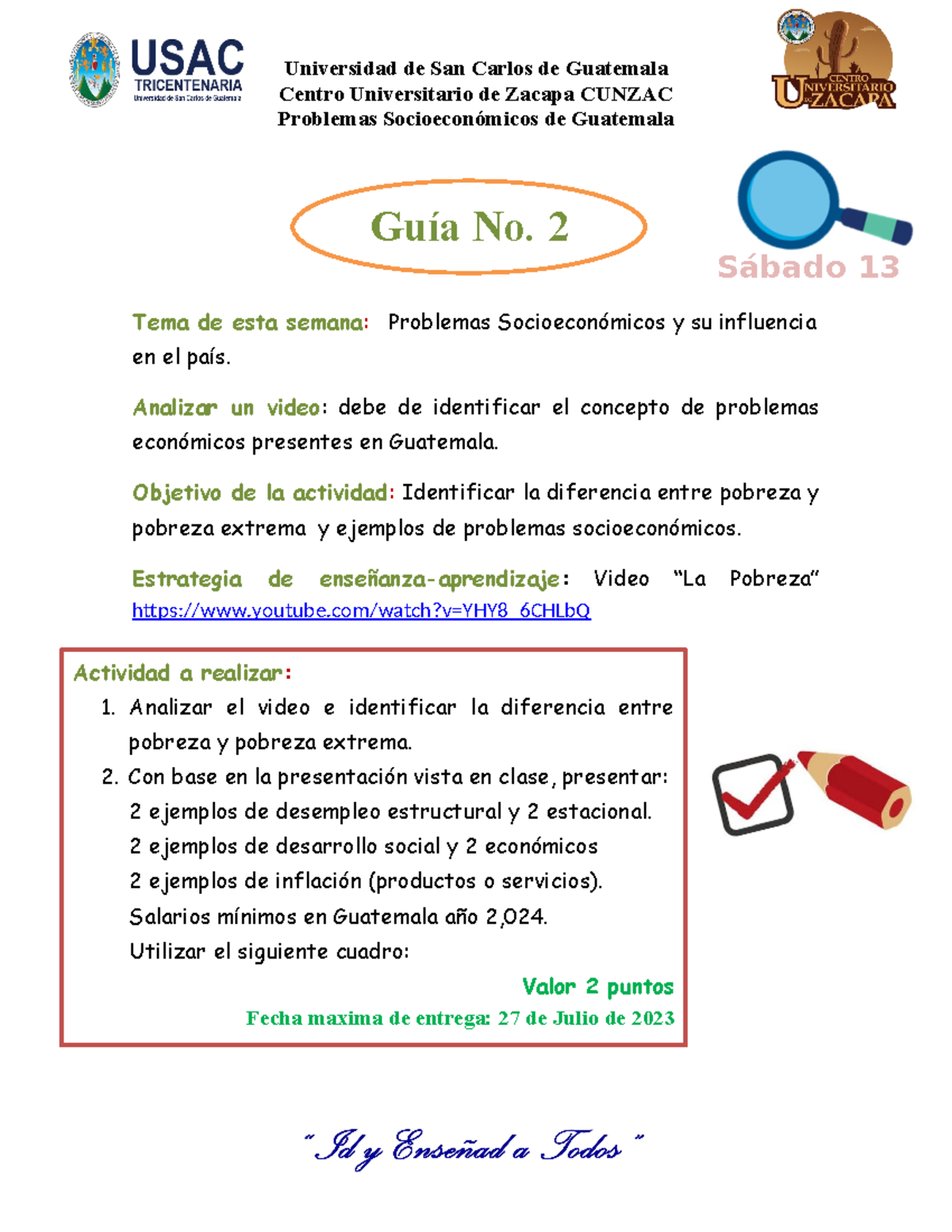 G2 Problemas sociales y su influencia en el país Parte DE CECI Y AXEL-1 - Centro Universitario ...