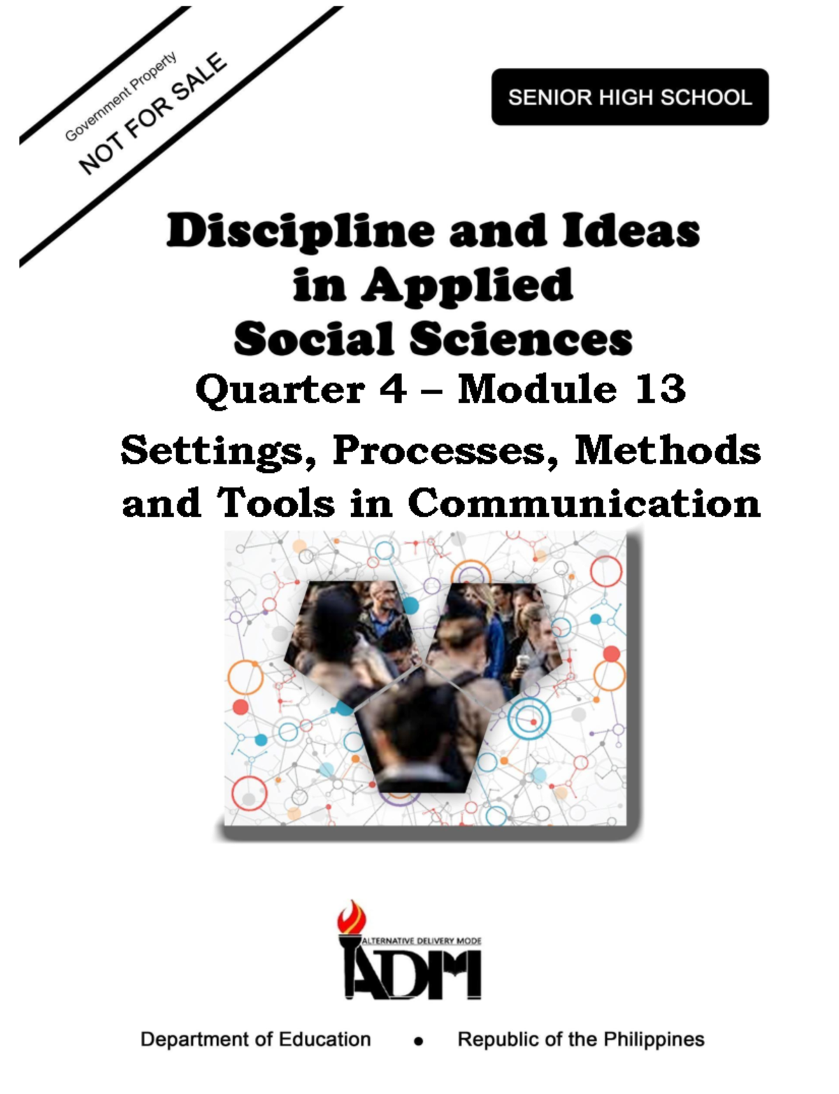 Diass Q4 Module 13 Settings Processes Methods and Tools in ...