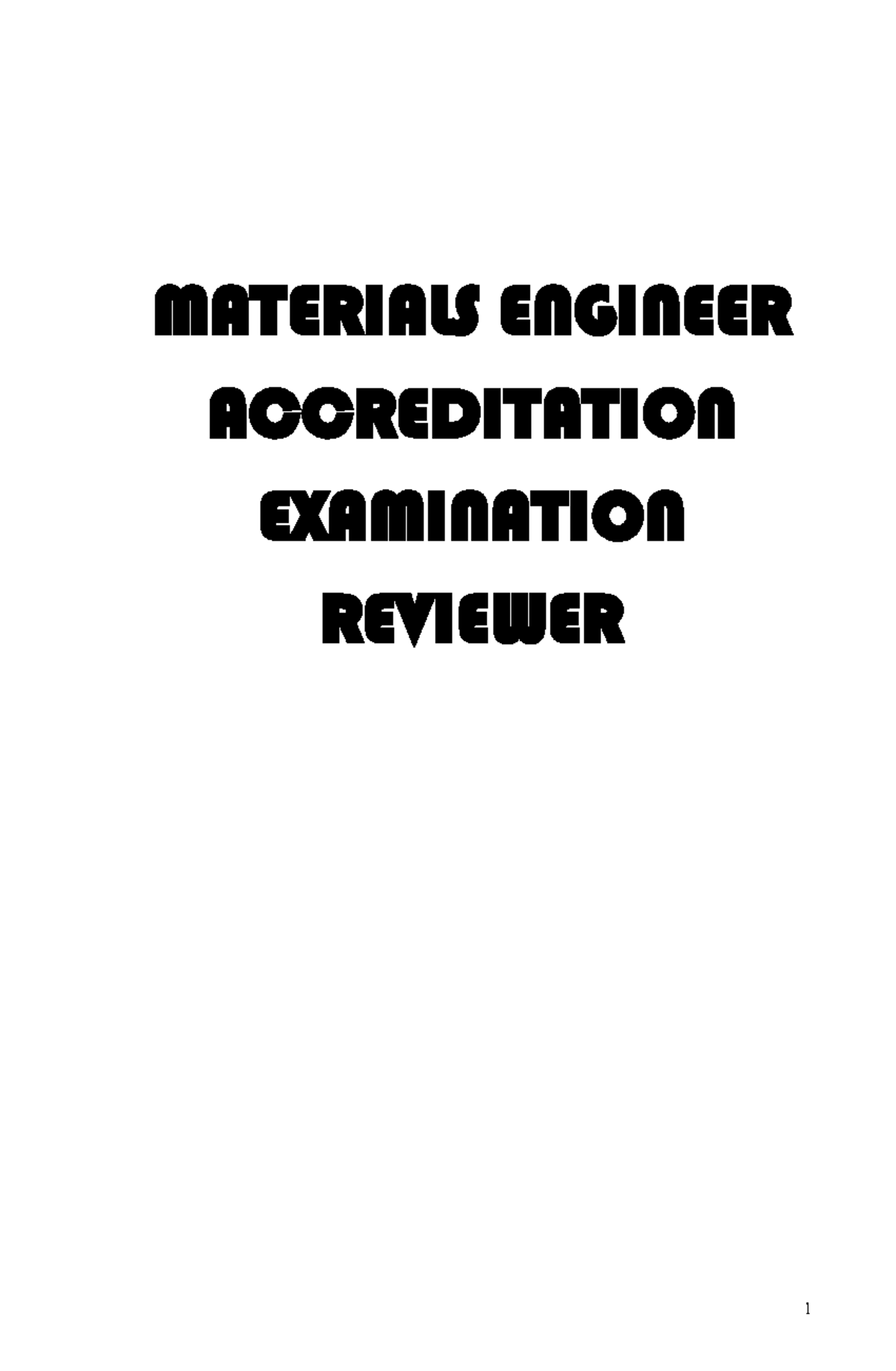 Exam 10 March 2020, questions and answers - MATERIALS ENGINEER ...