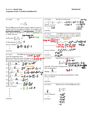 WORK and intergration - MATH-162 - Studocu