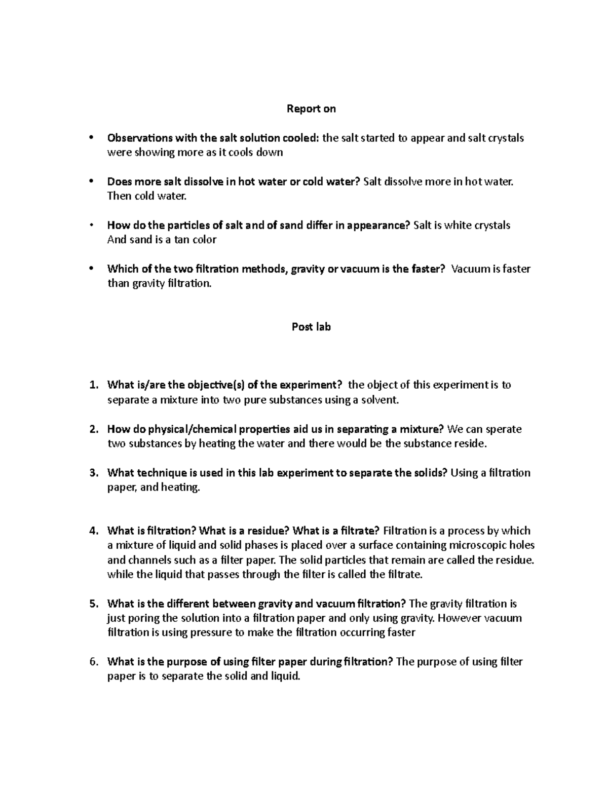 lecture note # 4 - Report on Observations with the salt solution cooled ...