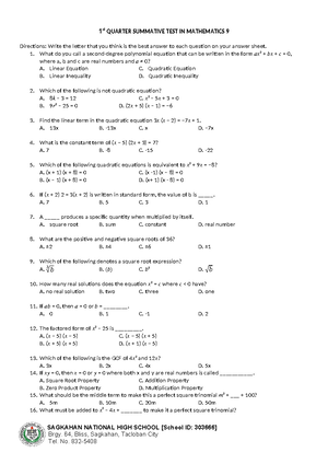 Math 8 Q1 Module 8 - Mathematics Learning Material - Mathematics ...