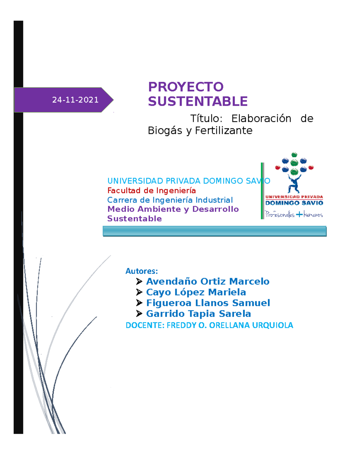 G1 C2 e1 PROY-SUST - Es un proyecto final de materia - 24-11- PROYECTO ...