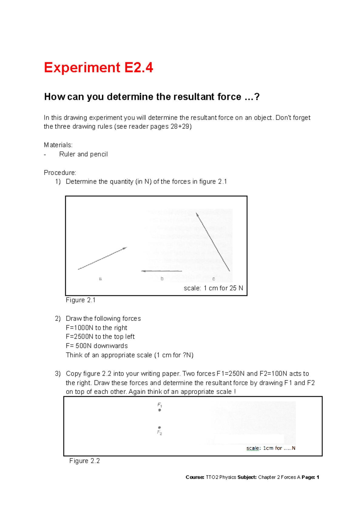 Tinbet Bezuneh - 2.2 Reader - Experiment E2 - Experiment E2. How can ...