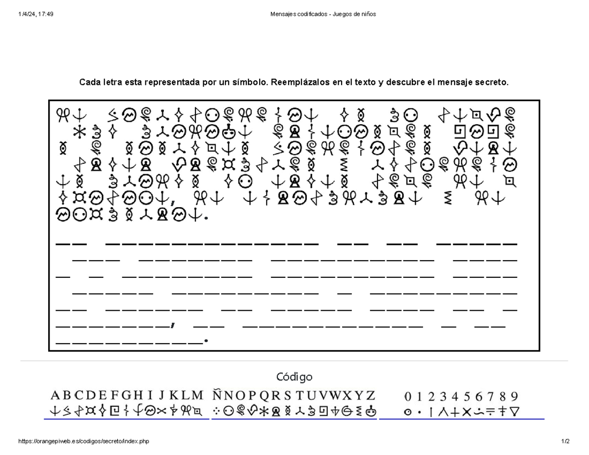 descubre el mensaje biotecnología - modulo1 ciencias naturales - 1/4/24 ...