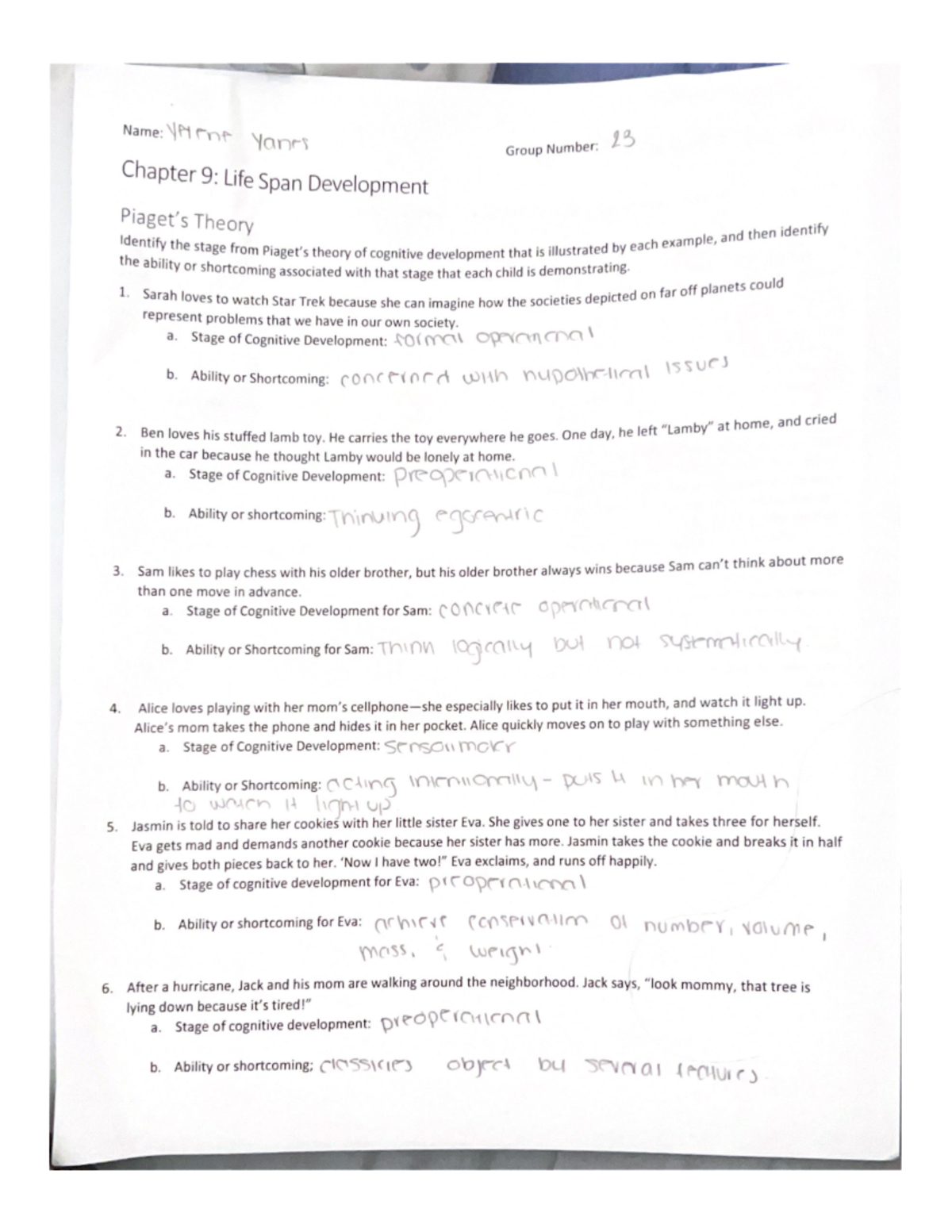 Classwork - YY - Canvas - PSY2012 - Studocu