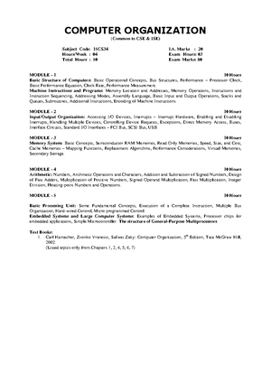 COA Mod4@Az Documents - This is the complete notes of computer ...