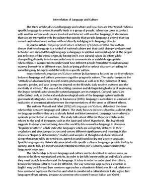 Cultural Competency Reflection Paper - Christina Masiakos CSD 381 ...