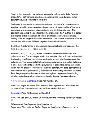 Chapter 1 notes - MATH 118 - Studocu