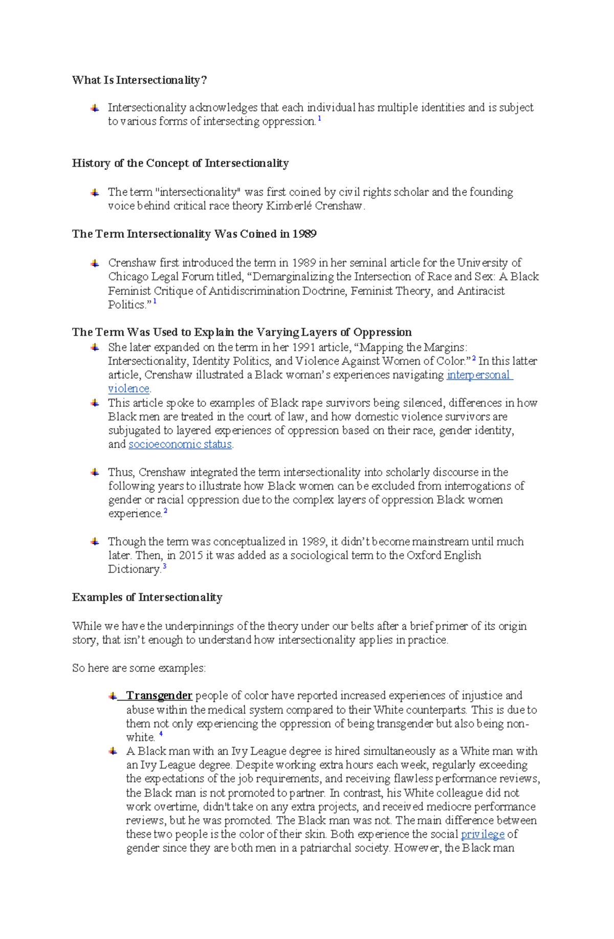 Inbound 2048175342835583515 - What Is Intersectionality? Intersectionality acknowledges that ...