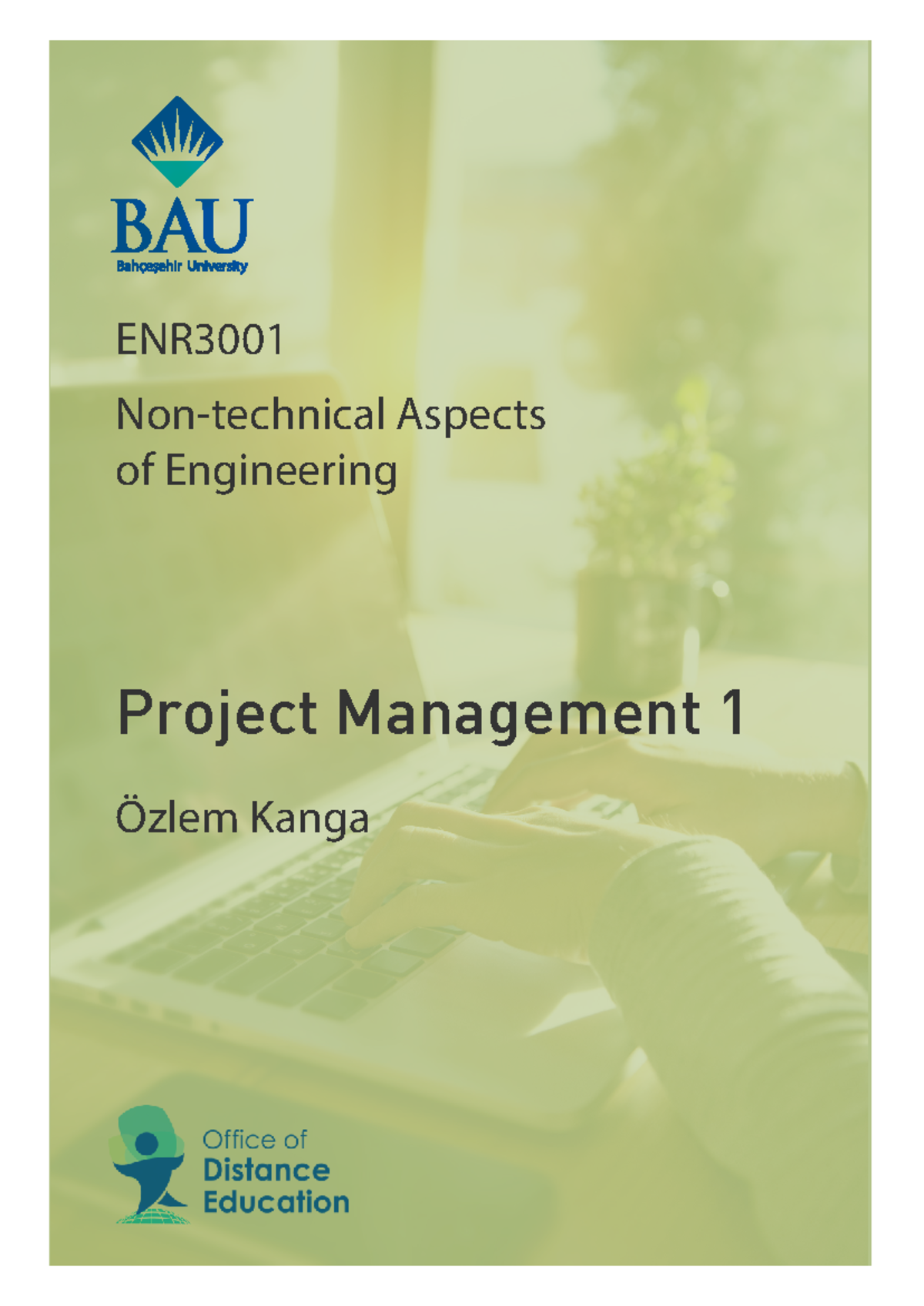 Lecture Reading I and II - ENR Non-technical Aspects of Engineering ...