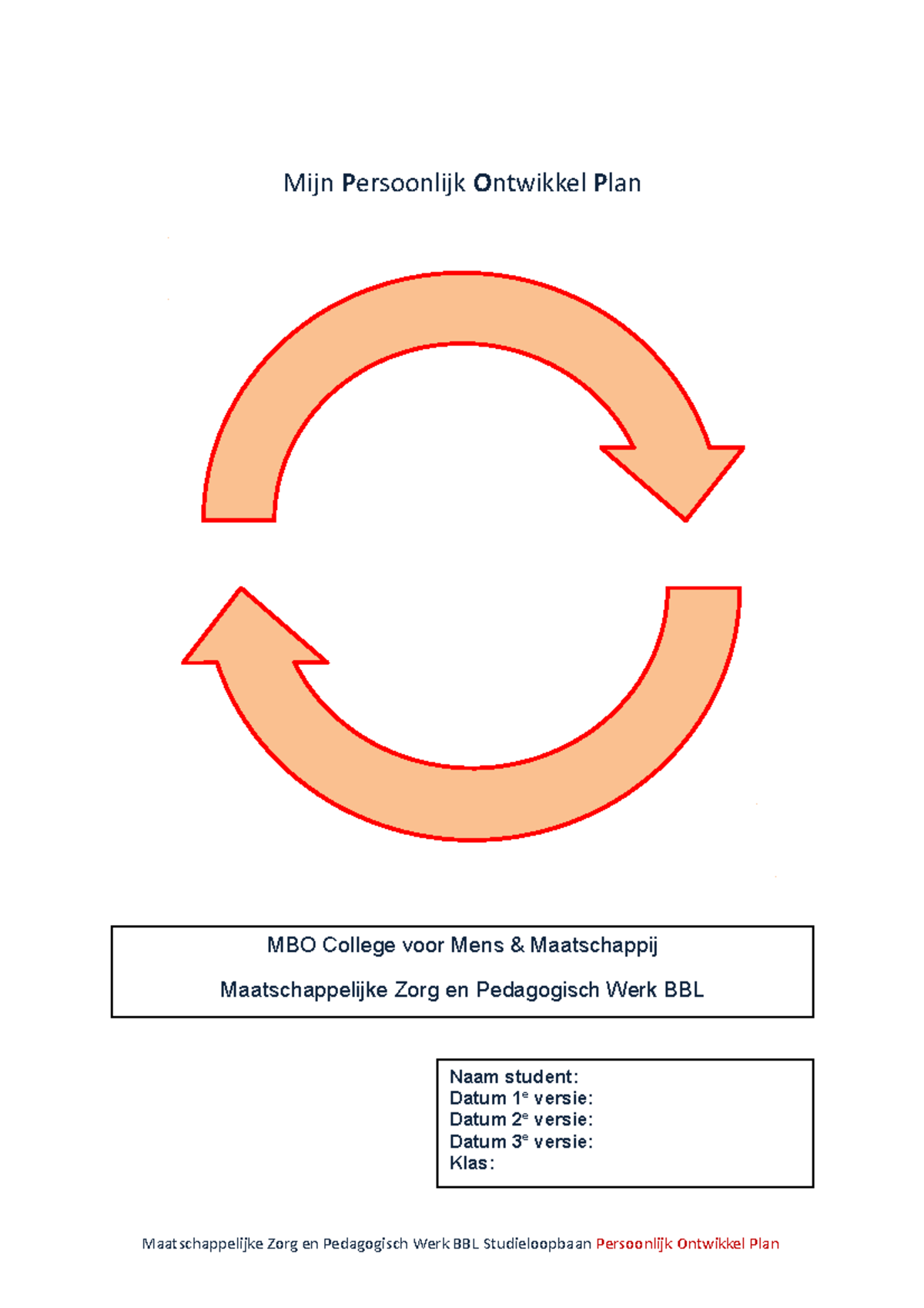 Stuvia POP - Persoonlijk ontwikkeling plan - Mijn Persoonlijk Ontwikkel ...