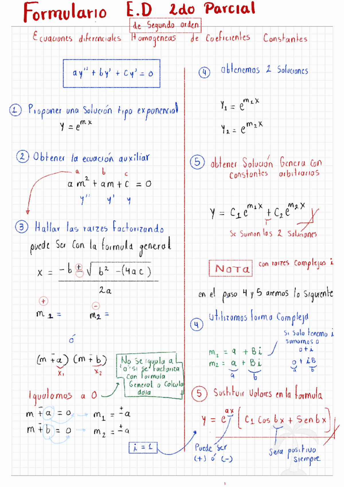 Gggtt 5t - Ecuaciones Diferenciales - Studocu