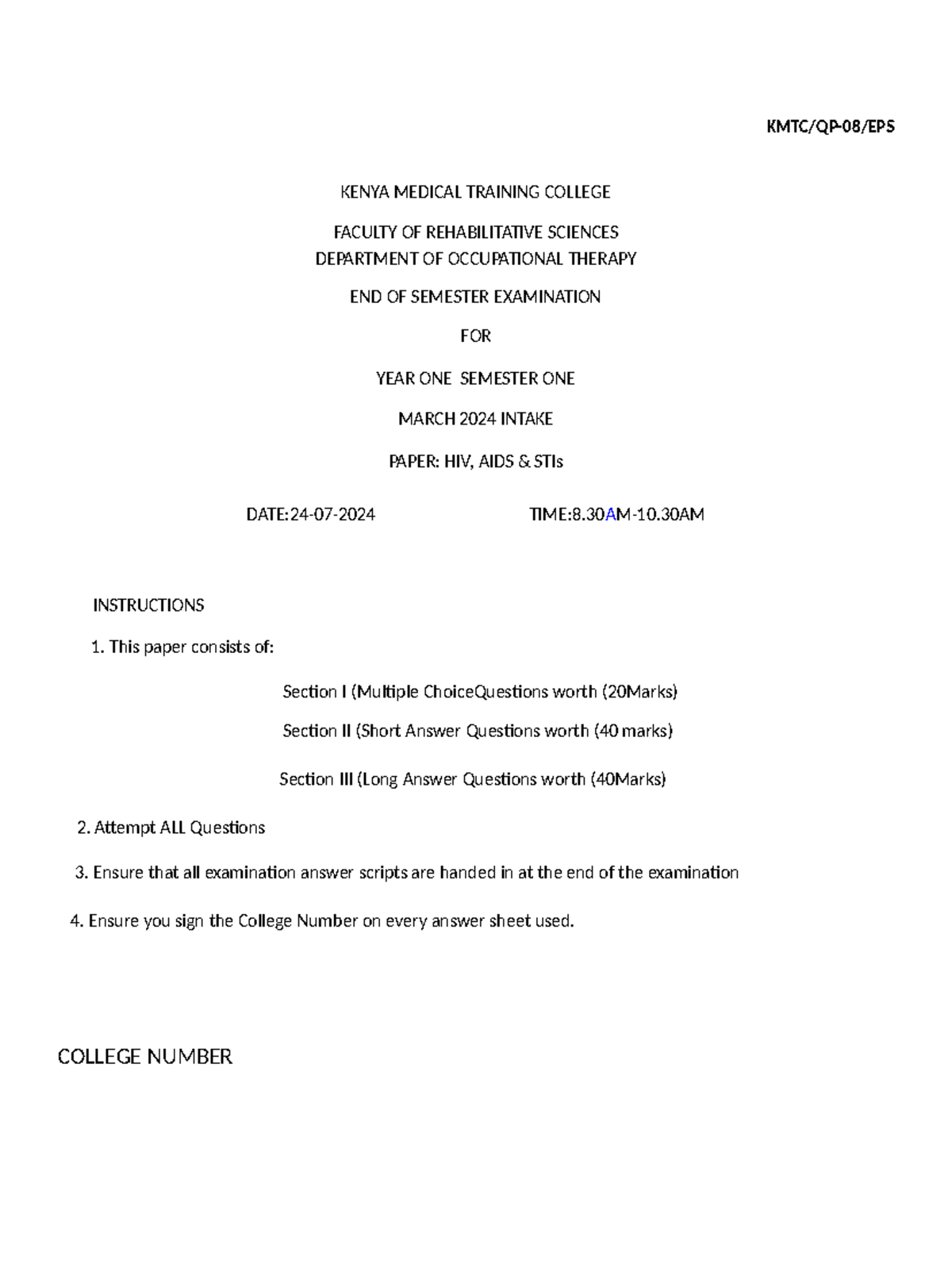 Cam Scanner 10-03-2024 08 - KMTC/QP-08/EPS KENYA MEDICAL TRAINING ...