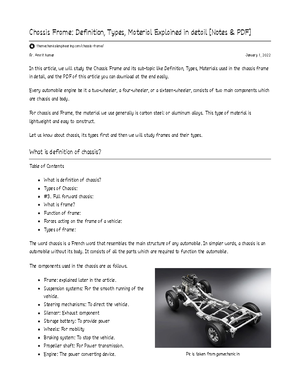Science lesson - 1 - Automotive Chassis And Suspension - Scanned by ...