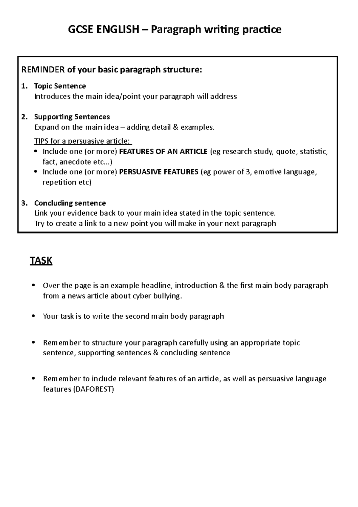 grado en biotecnología scientific and technical english - GCSE ENGLISH ...