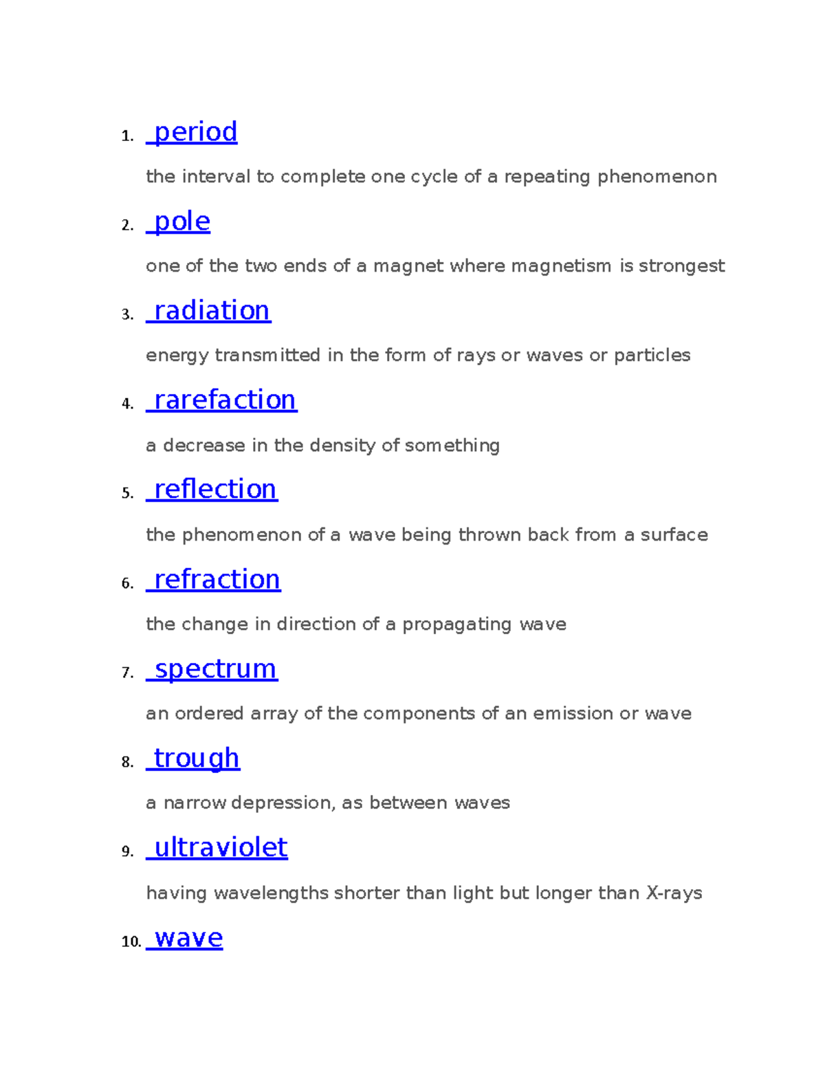 Phy 54 - physics notes; helped really great through the weeks! - 1 ...