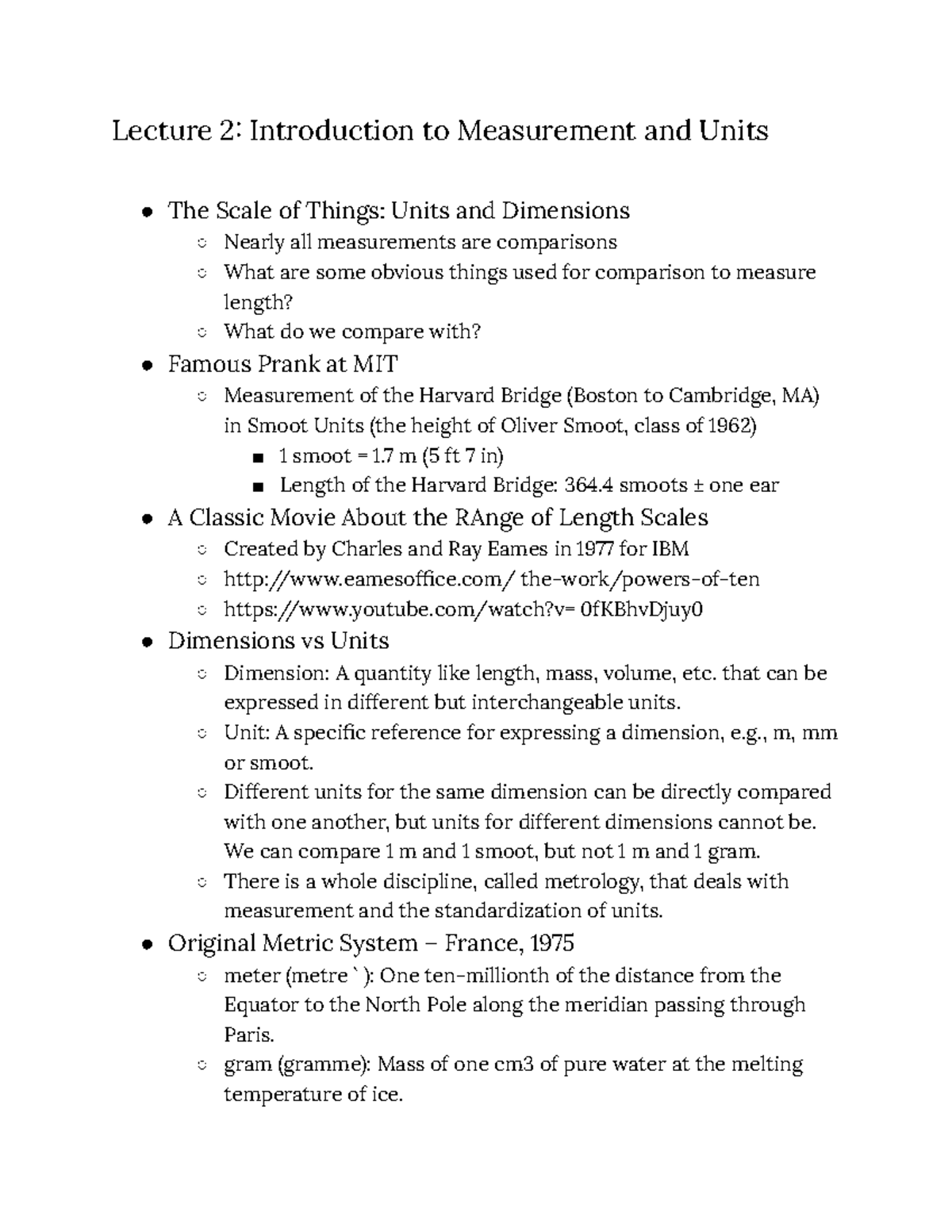 Biology 3550 Notes Lecture 2 8 24 - Lecture 2 Introduction to ...