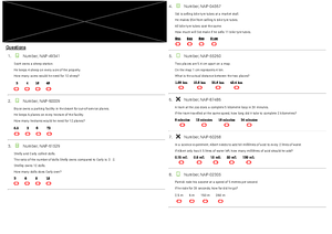 Year 8 Math Practice Test - Ratios and Equations (Answers) - YEAR 8 ...