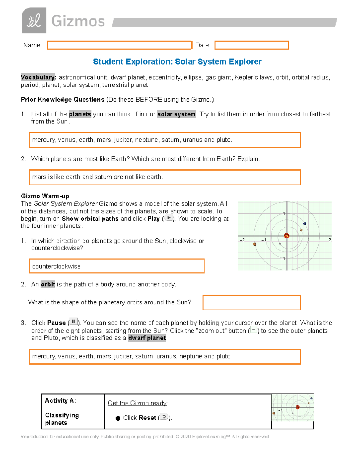 Dennis Leon - Solar System Explorer SE - Studocu