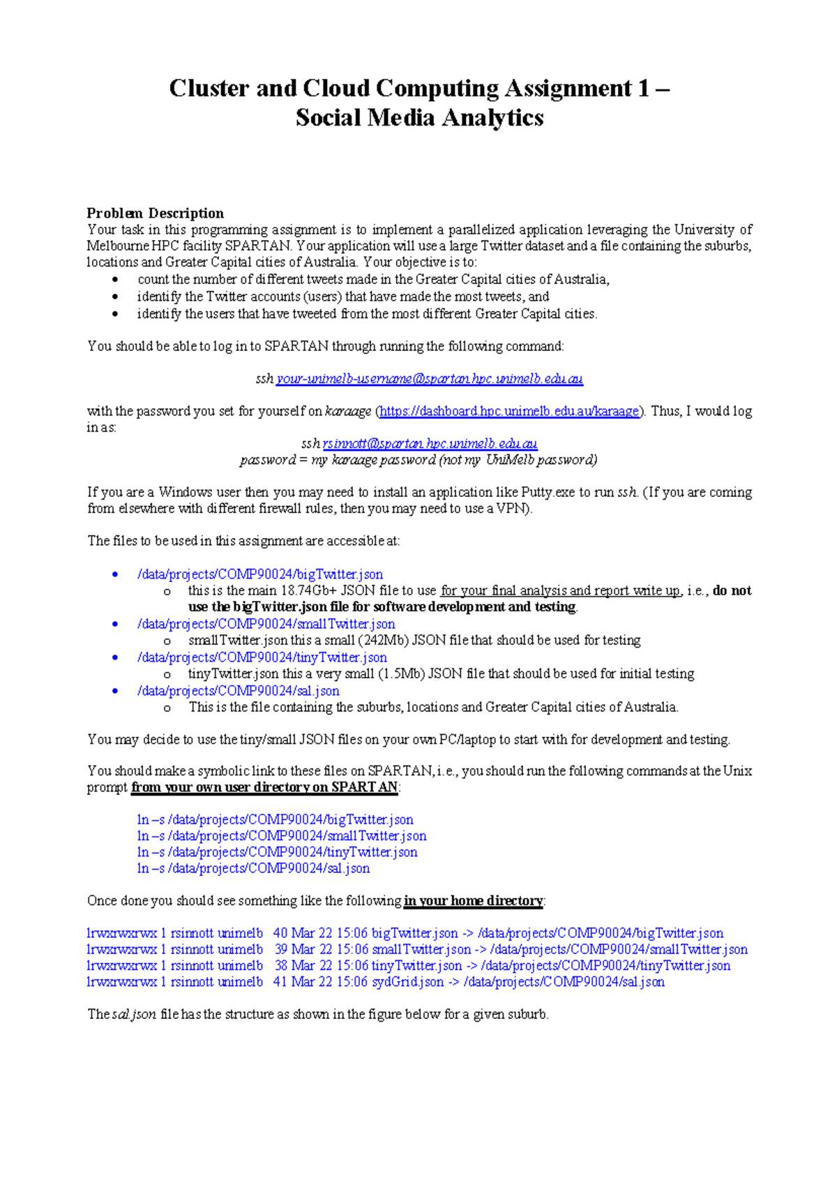 Assignment 1v2 - ASSIGNMNET 1 - Cluster and Cloud Computing Assignment ...