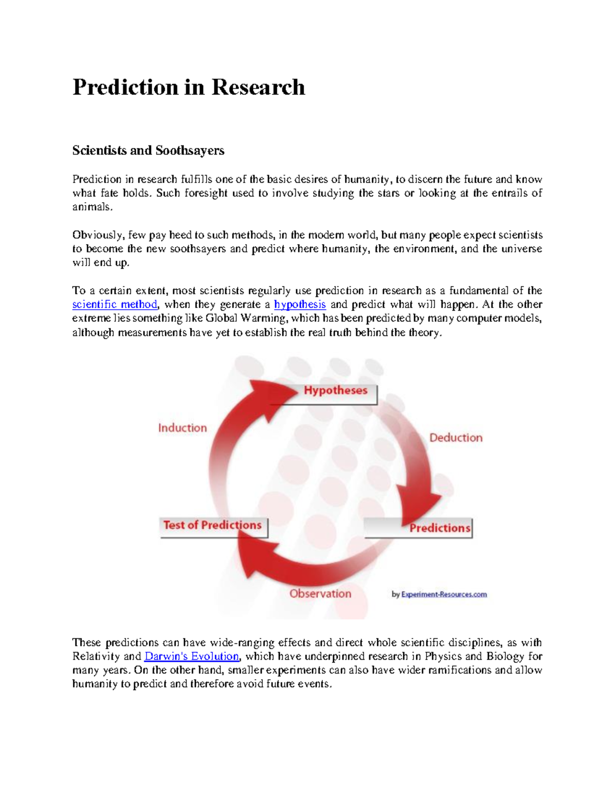 Prediction-IN- Research - Prediction in Research Scientists and ...