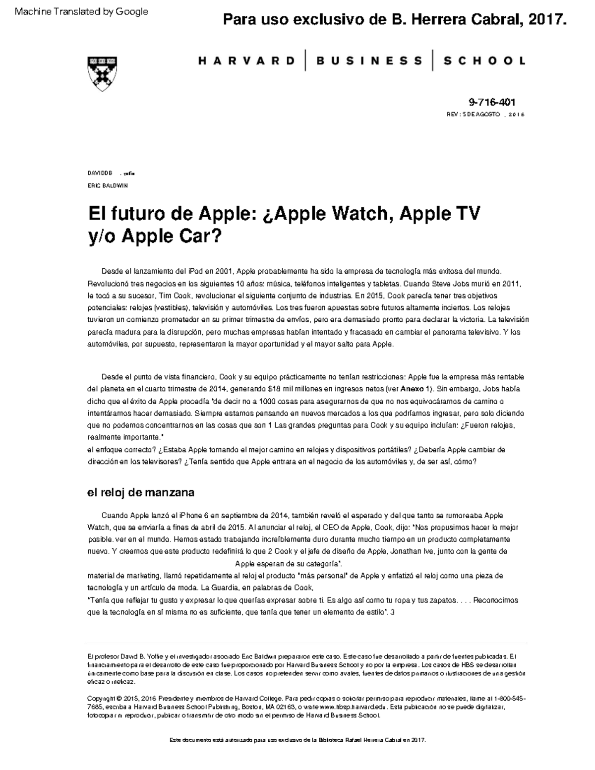 716401-PDF-ENG Apple’s Future Apple Watch, Apple TV, and-or Apple Car TRAD - Para uso exclusivo ...