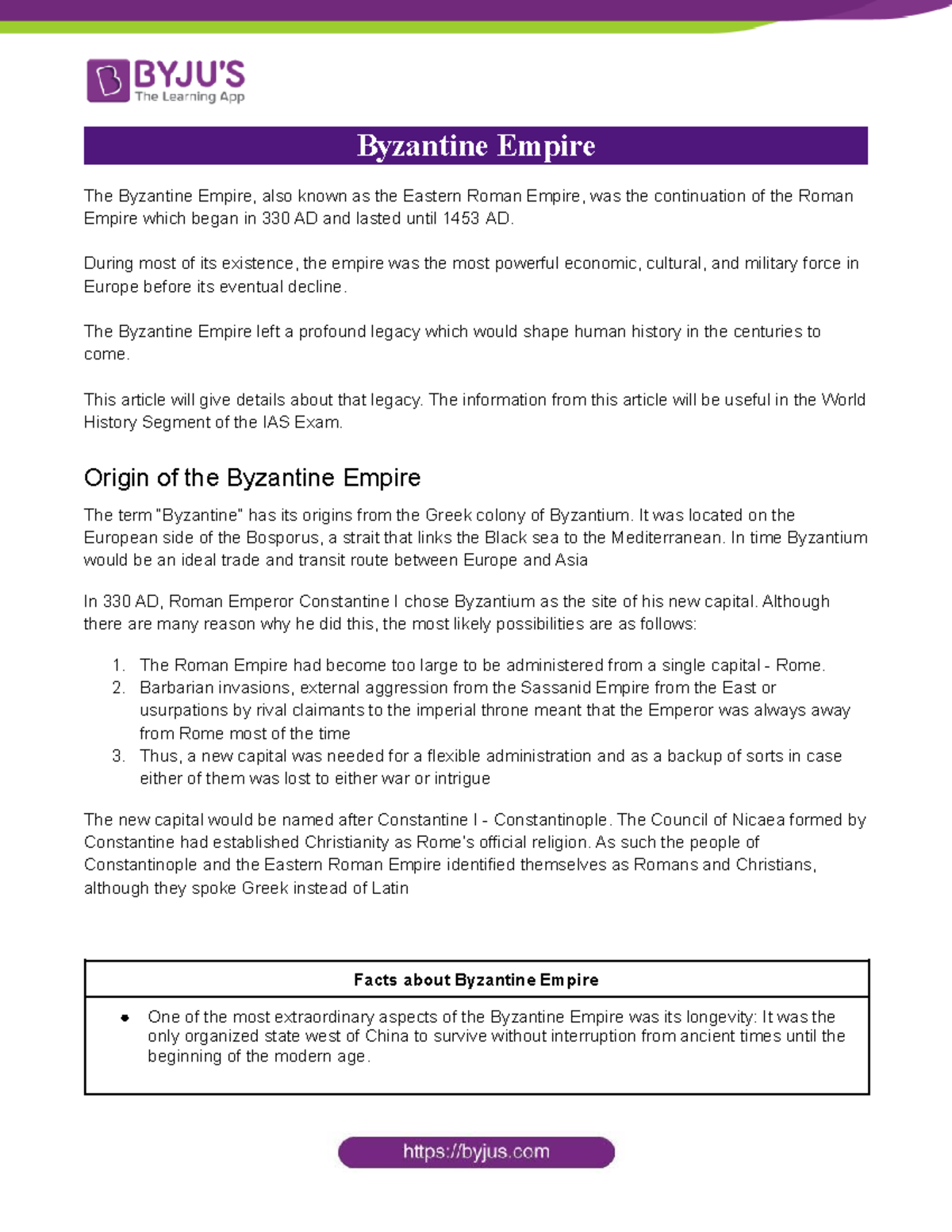 Byzantine-Empire - history - Byzantine Empire The Byzantine Empire ...