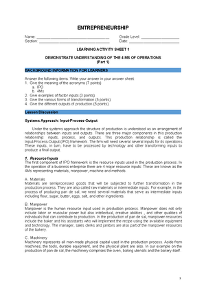 Emtech Q1 test/activity - Republic of the Philippines Department of ...