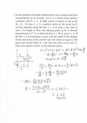 MA1521 Cheatsheet - Warning: Error during font loading: XMLHttpRequest is not defined Warning ...