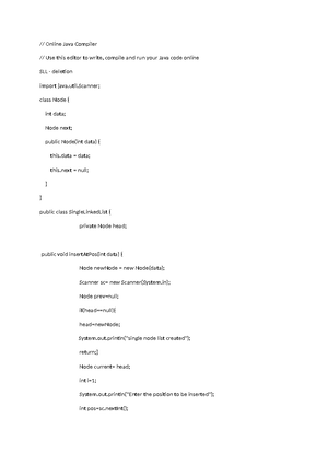 Data Structures Cheat Sheet - Data Structures Cheat Sheet [Data Structures I] [Data Structures ...