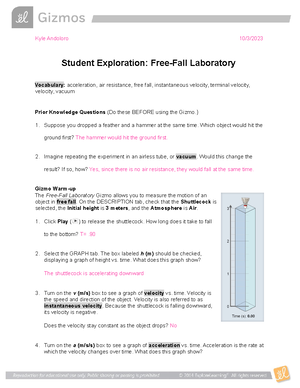 Kinematics Study Notes - Physics - Studocu
