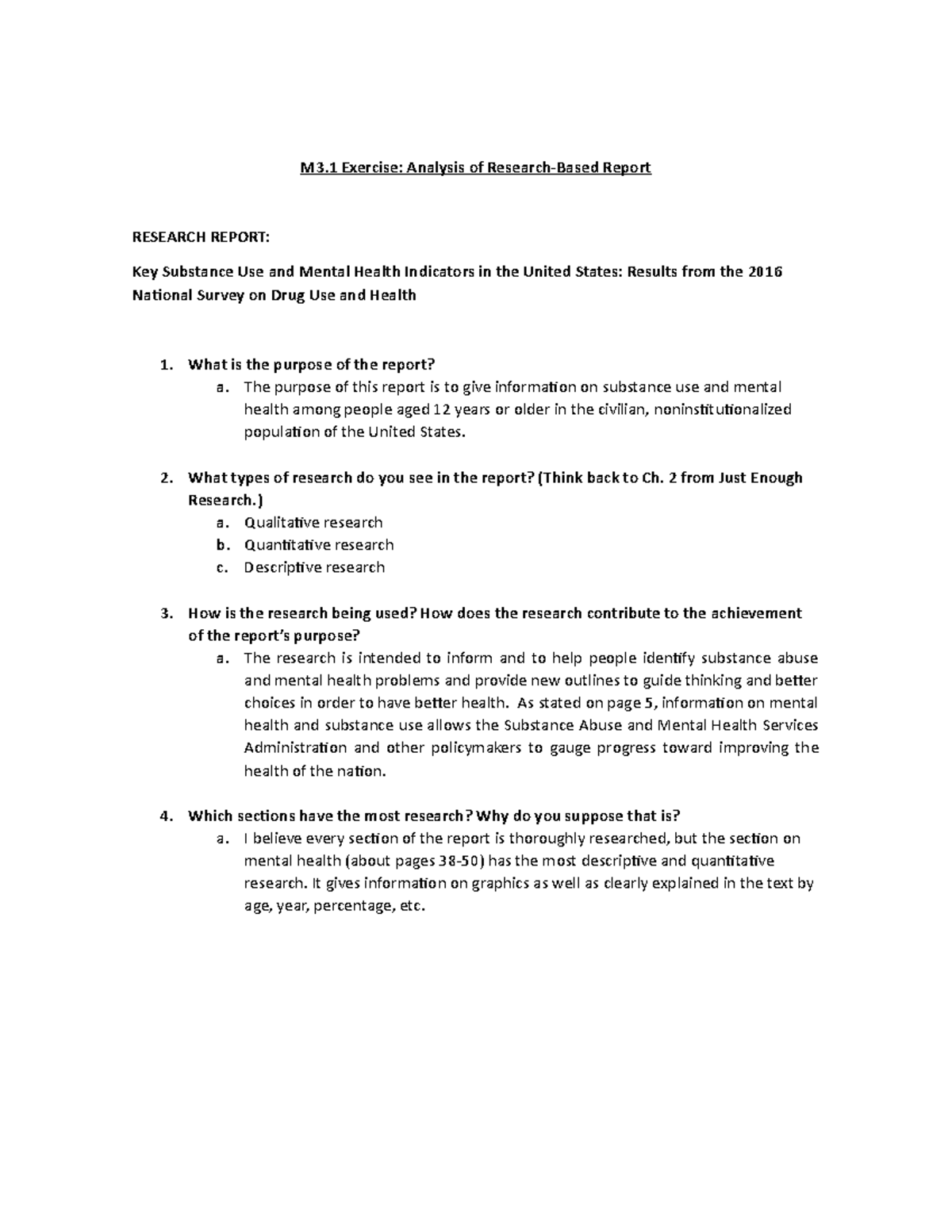 ENC 3250 M3.1 Exercise Analysis of Research-Based Report - M3 Exercise ...