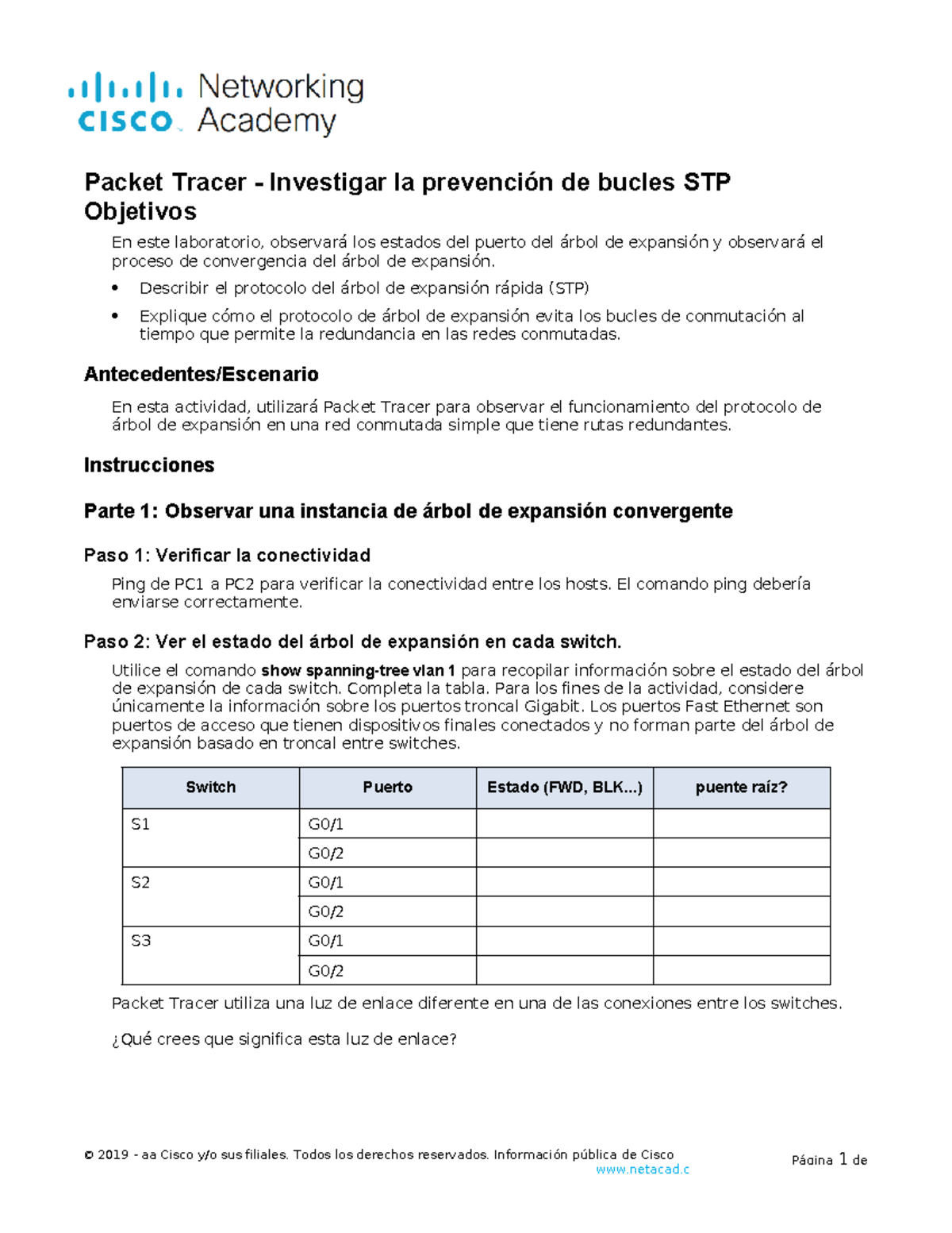 5.1.9-packet-tracer -investigate-stp-loop-prevention es-XL - 2019 - aa ...