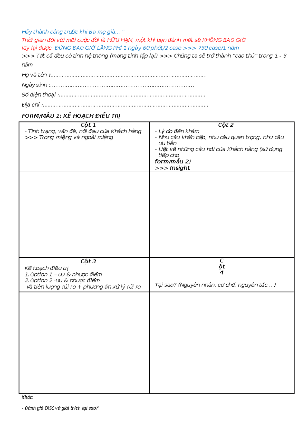 FORM 123 sửa đổi - FORM 123 sửa đổi - Hãy thành công trước khi Ba mẹ ...