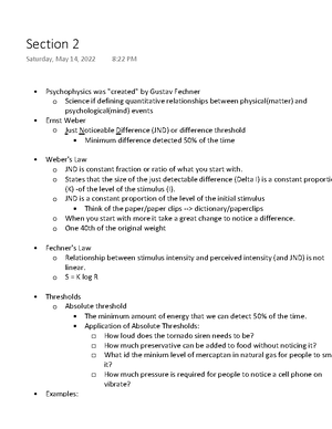 Chapter 4 - Notes - Object Recognition The Pandemonium Model Oliver ...