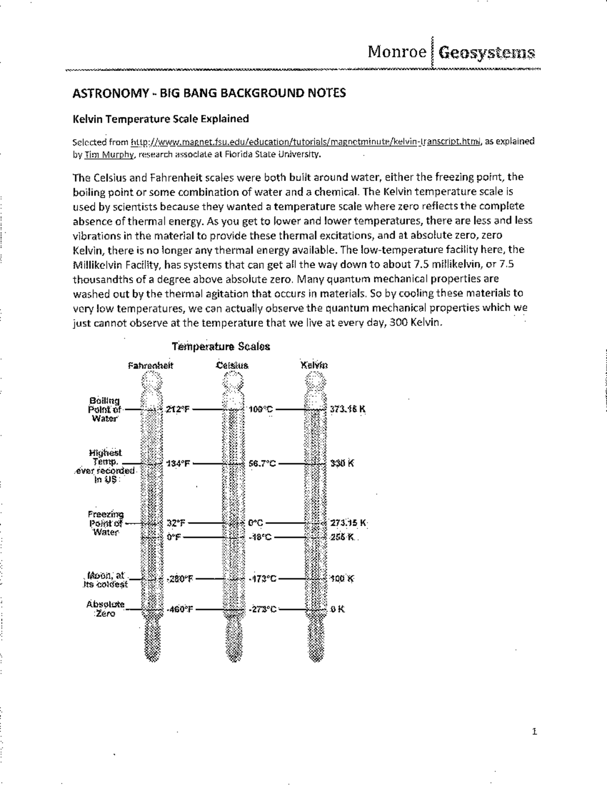Big Bang Notes - It talks about the big bang theory. - GEOL 110 - Studocu
