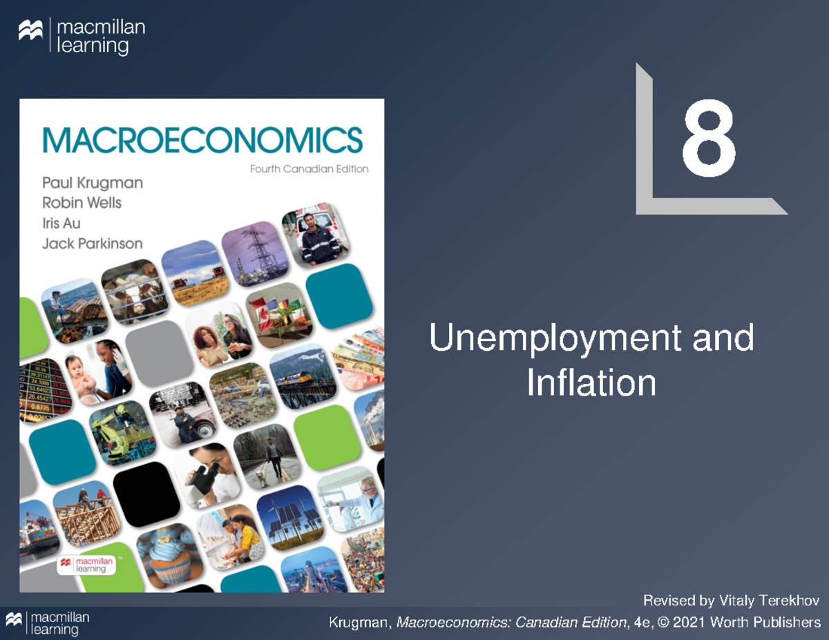 Macroeconomics CH 8: Unemployment and Inflation - Revised by Vitaly ...