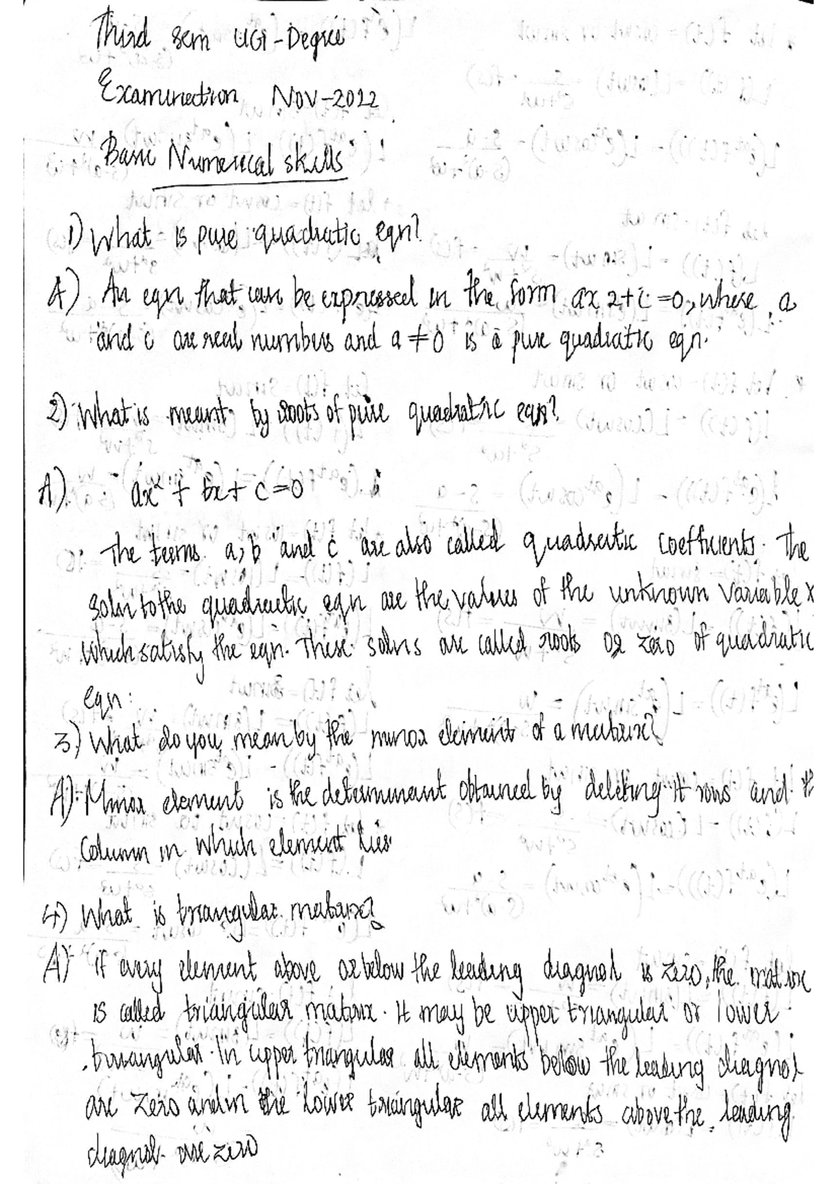 BNM Assignment-4 - Basic numerical methods: questions and their answers - Studocu