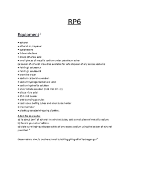 Required Practical 5 and 7B Chemistry Risk Assessment-1 - Thing Risk ...