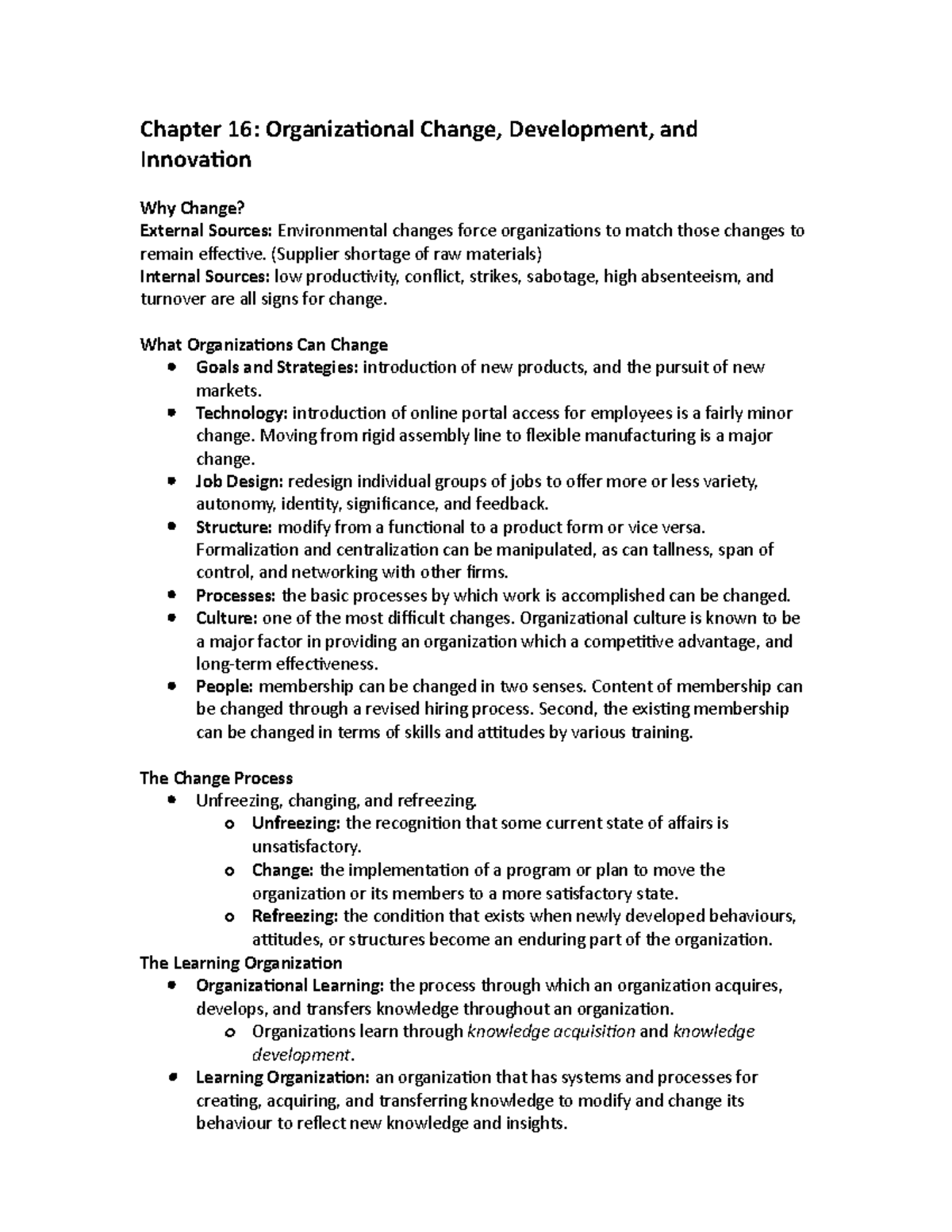 Lecture notes, lecture 16 - The lecture notes for chapter 16 with some ...
