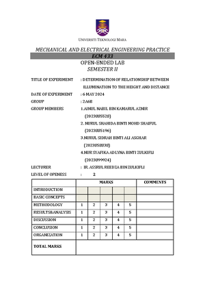 Lab-1 Fluid Mechanics - example lab sheet - Faculty of Information ...