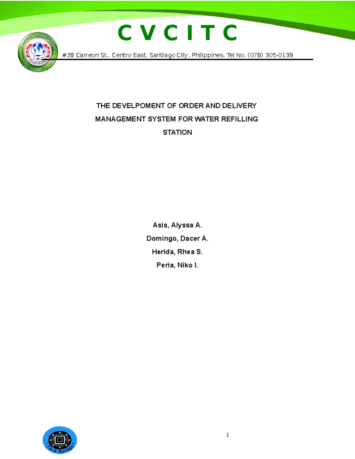 Chapter 1 Final - research systems - Cagayan Valley Computer and ...