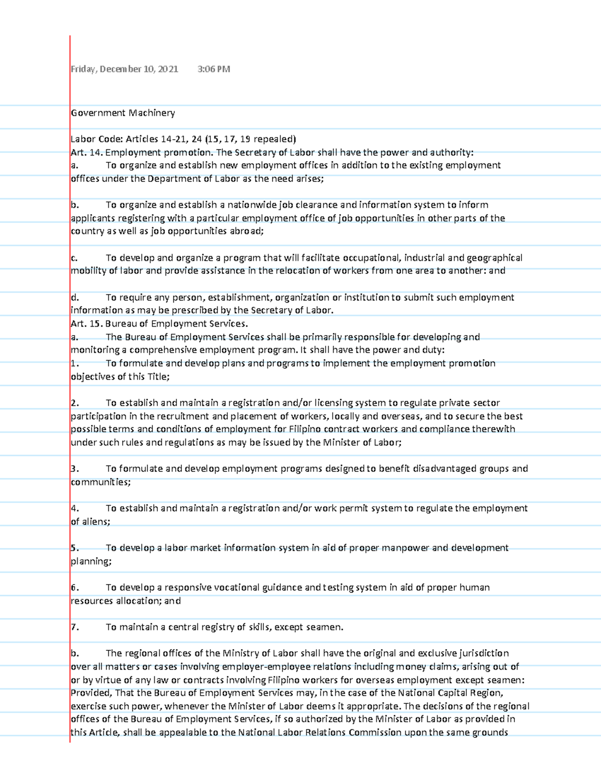 Labor Friday Property Compilation OF CASE Digests 1- CIVIL LAW ...