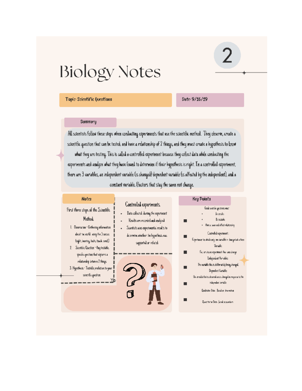 Bio 2 - Honors biology Notes from all units in order. - Studocu