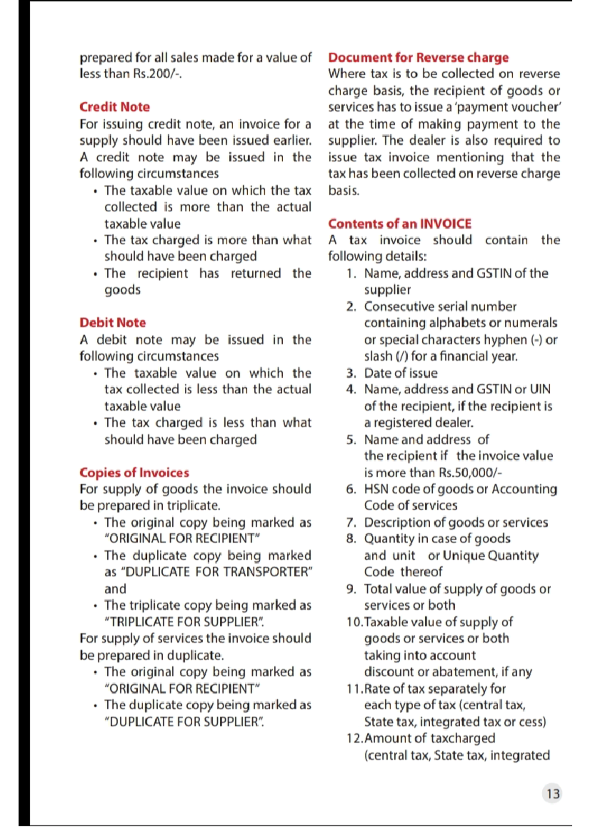Gst 11 - Gst - Goods and Service Tax - Studocu